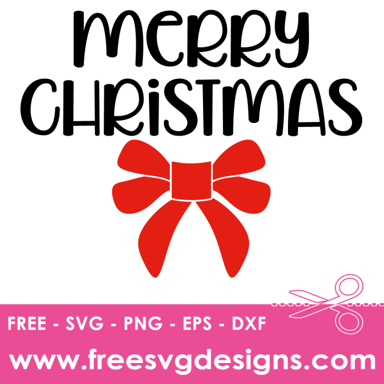Merry Christmas Free SVG Files | freesvgdesigns.com